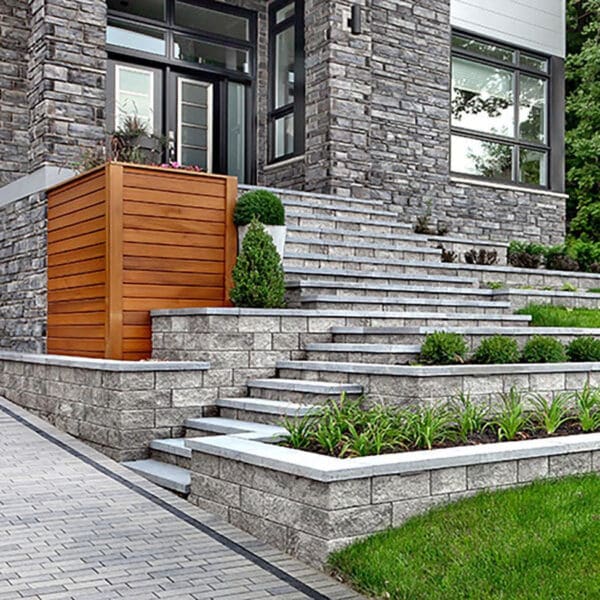 Techo-Bloc Semma Retaining & Free-Standing Wall System - Terrascape Supply